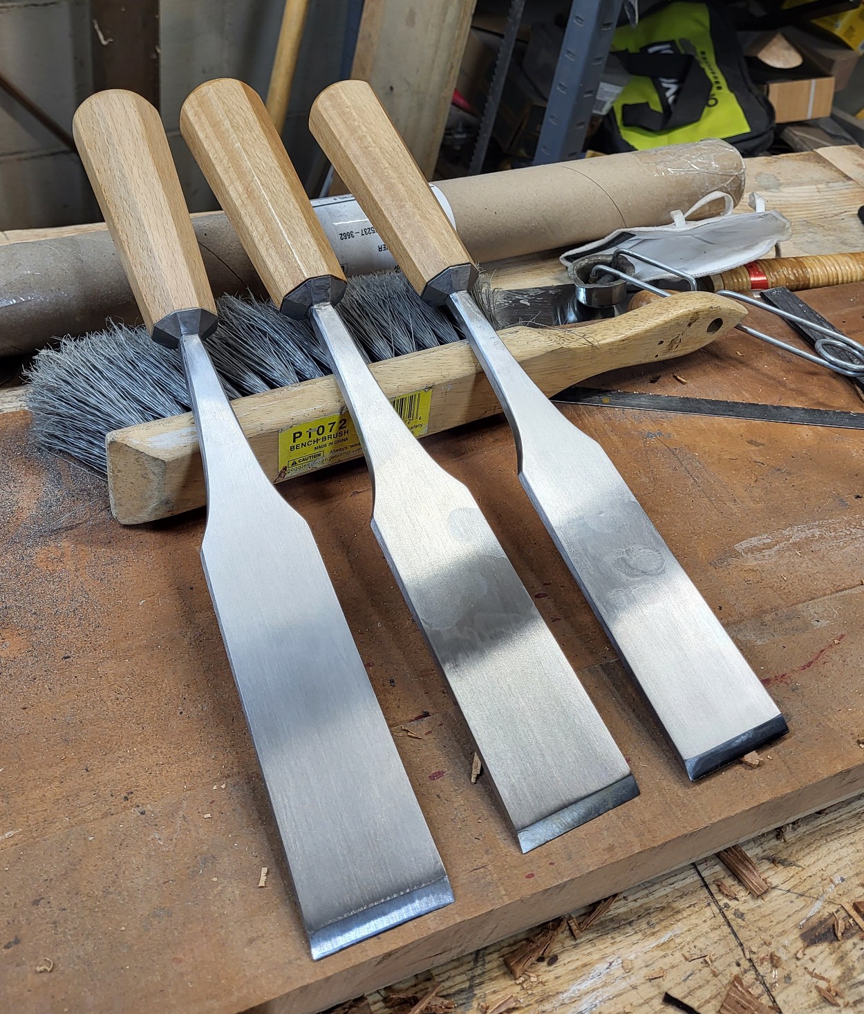W2 Steel Chisels – Surprisingly Good – and Surprisingly Hard – Of ...