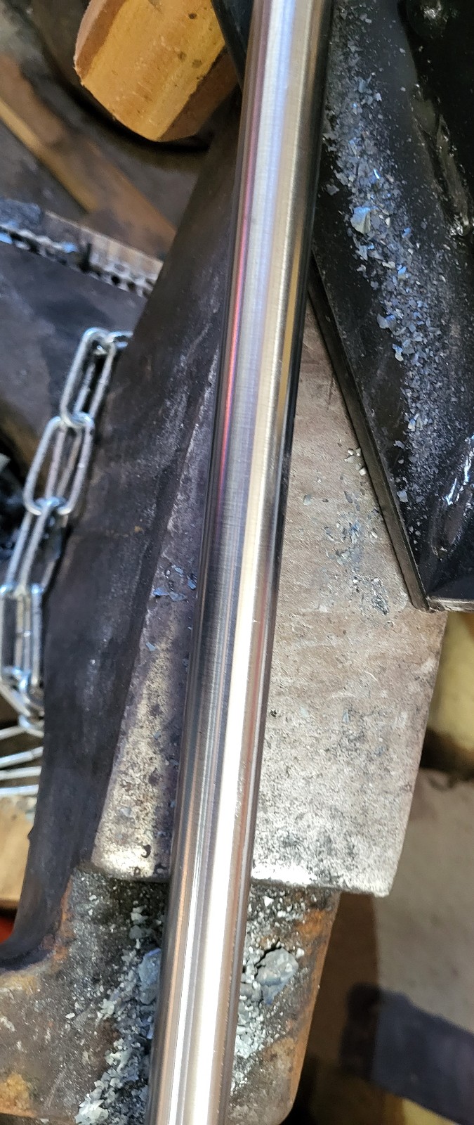 Hand Forging a Chisel from Round Bar – #1 – Of Making by Hand with Wood ...